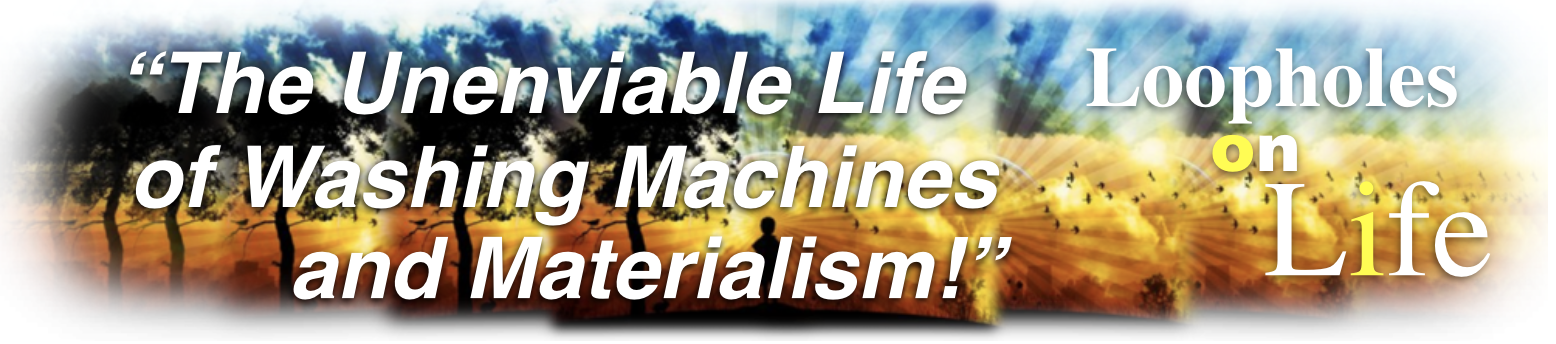 The Unenviable Life of Washing Machines, and Materialism – Loopholes on ...